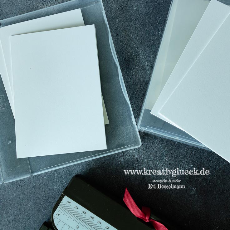 Grundkarten schnell & einfach zuschneiden und falten - kreativparty.de